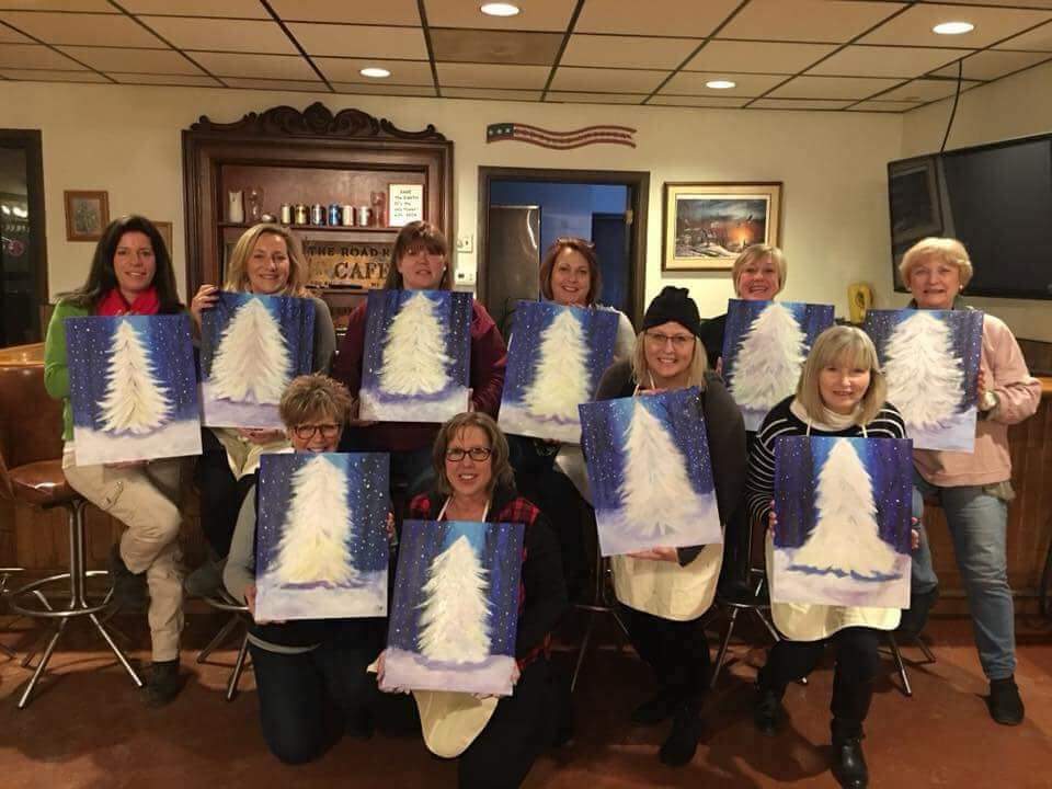 Painting Parties – Artwork by Barb